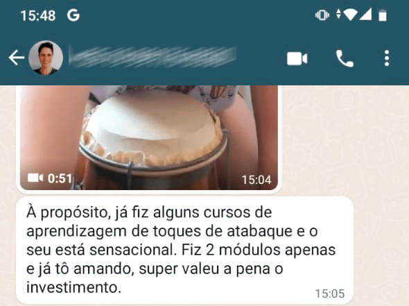 O atabaque como expressão | 2024 - Daniel Alfaro