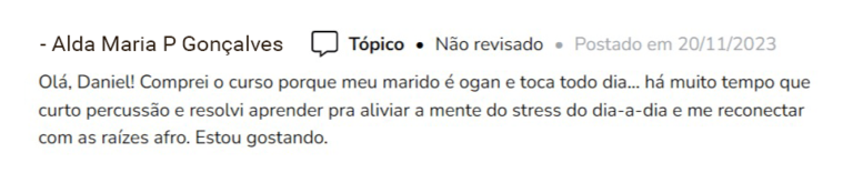O atabaque como expressão | 2024 - Daniel Alfaro