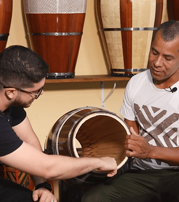 O atabaque como expressão | 2024 - Daniel Alfaro